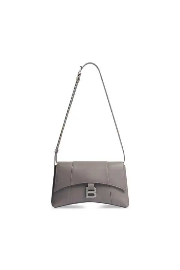 Balenciaga Downtown Xs Shoulder Bag - Grey | Editorialist