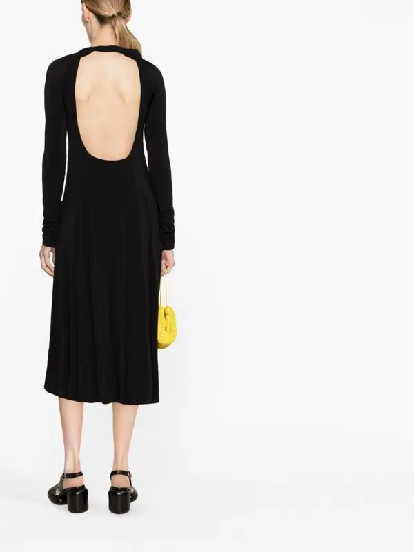 JIL SANDER Open-back Midi Dress