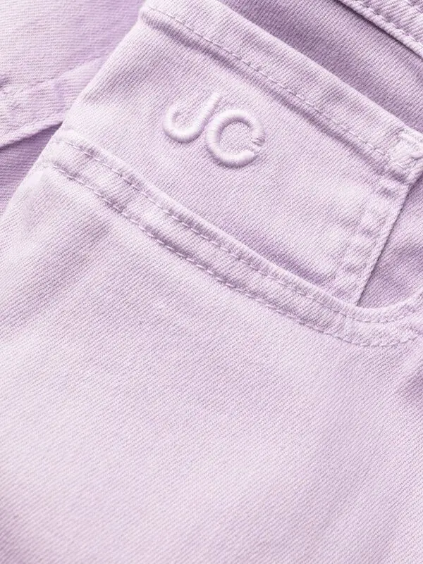 Jacob Cohen Victoria Cropped Flare Jeans - Purple