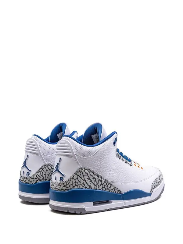 JORDAN Air 3 Wizards Sneakers - White
