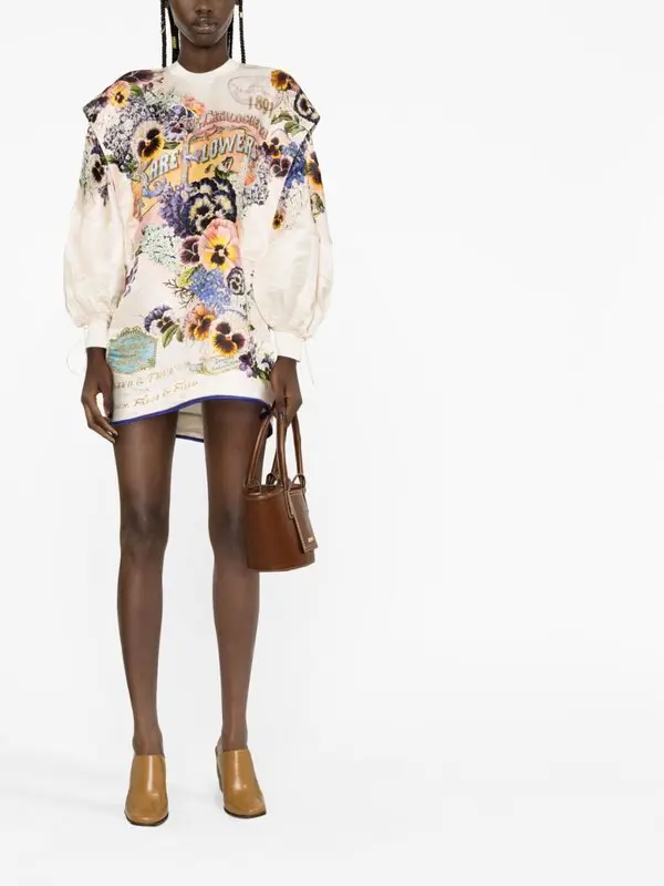 Zimmermann Tama Floral-print Minidress
