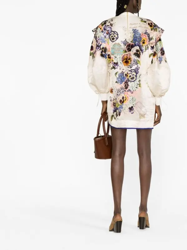 Zimmermann Tama Floral-print Minidress
