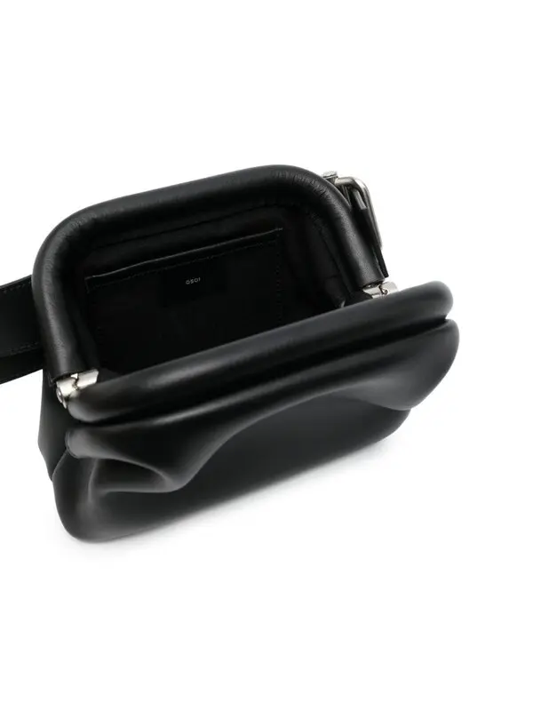Osoi Brot Leather Shoulder Bag - Black | Editorialist