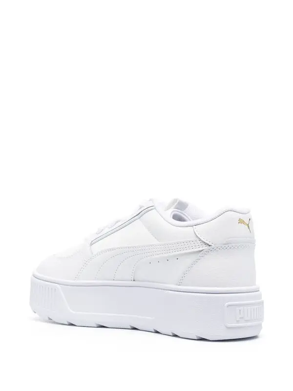 PUMA Karmen Rebelle Perforated Sneakers - White