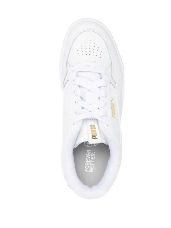 PUMA Karmen Rebelle Perforated Sneakers - White