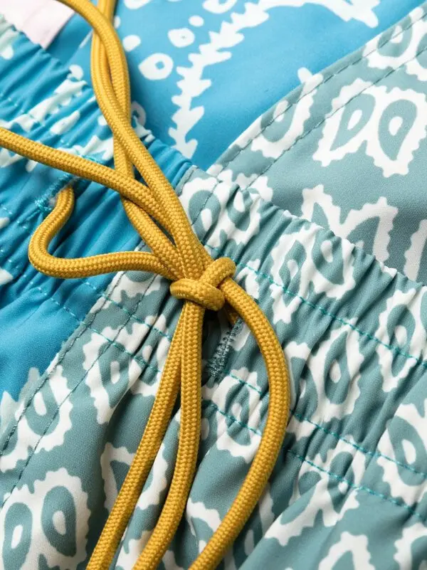 Rhude Graphic-print Drawstring Swim Shorts