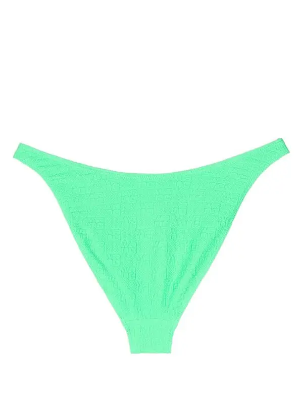 Alexander Wang High-cut Bikini Bottom - Green