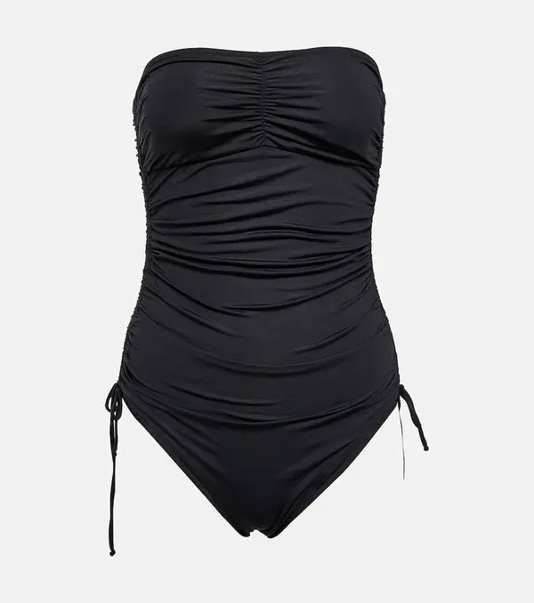 Melissa Odabash Strapless Swimsuit - Black