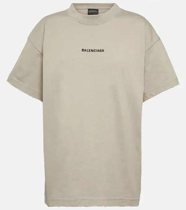 Balenciaga Logo T-shirt - Black