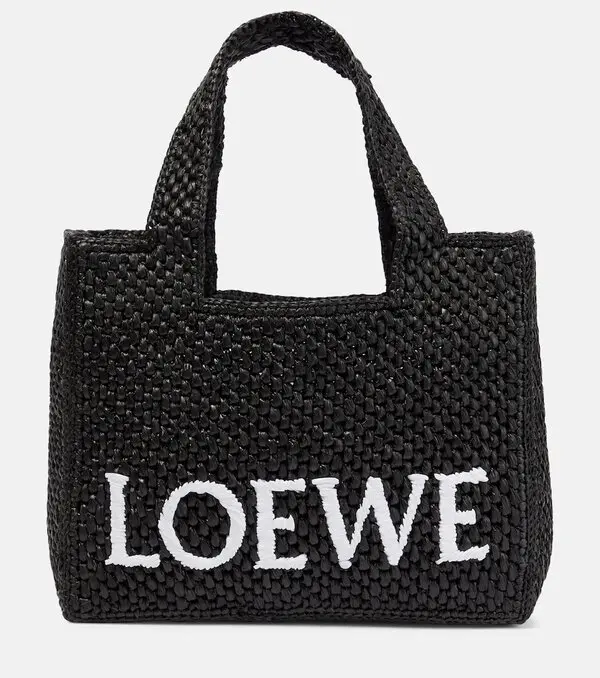 Loewe Small Logo Top-handle Bag - Black