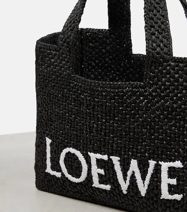 Loewe Small Logo Top-handle Bag - Black