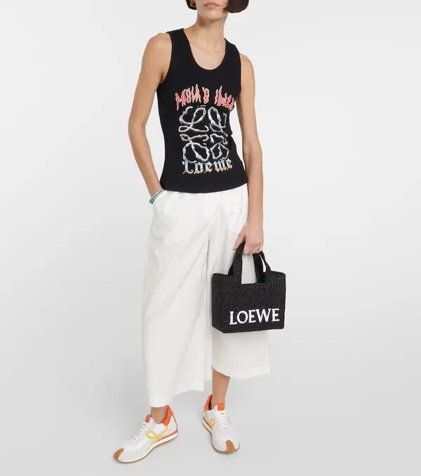 Loewe Small Logo Top-handle Bag - Black