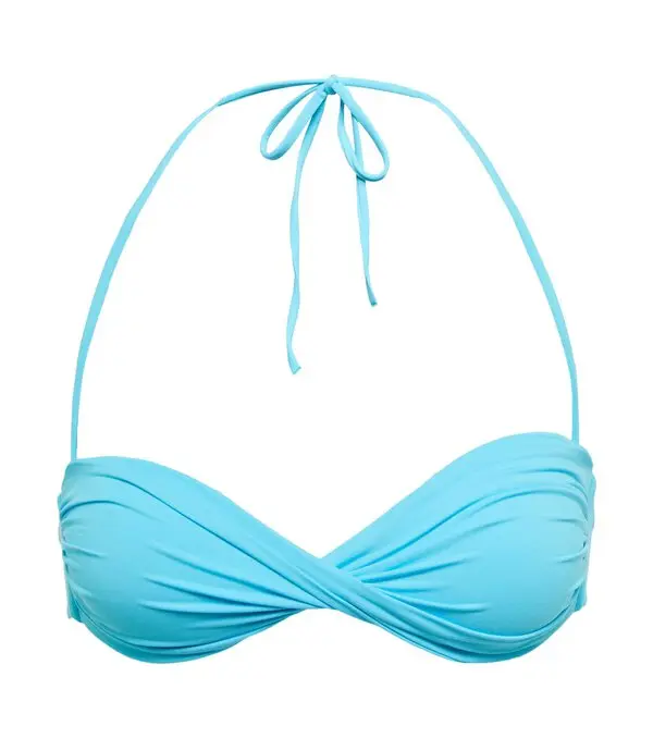 Melissa Odabash Martinique Bikini Top - Blue