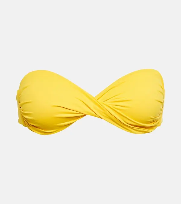 Melissa Odabash Martinique Bikini Top - Yellow