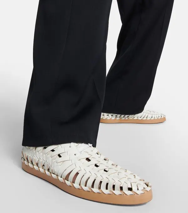 JIL SANDER Leather Mocassins