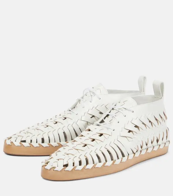 JIL SANDER Leather Mocassins
