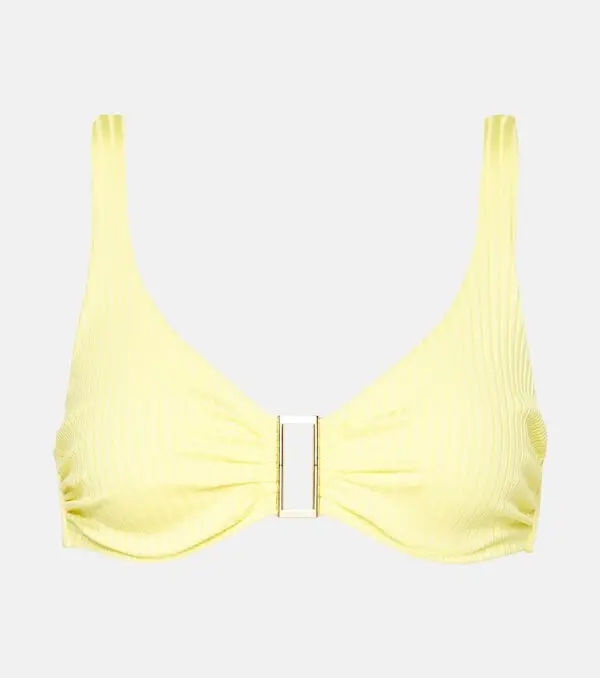 Melissa Odabash Bel Air Bikini Top - Yellow