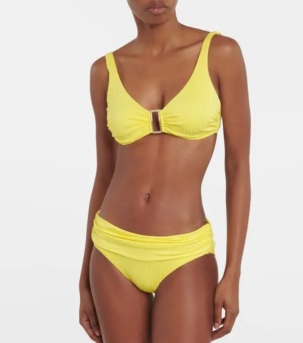 Melissa Odabash Bel Air Bikini Top - Yellow