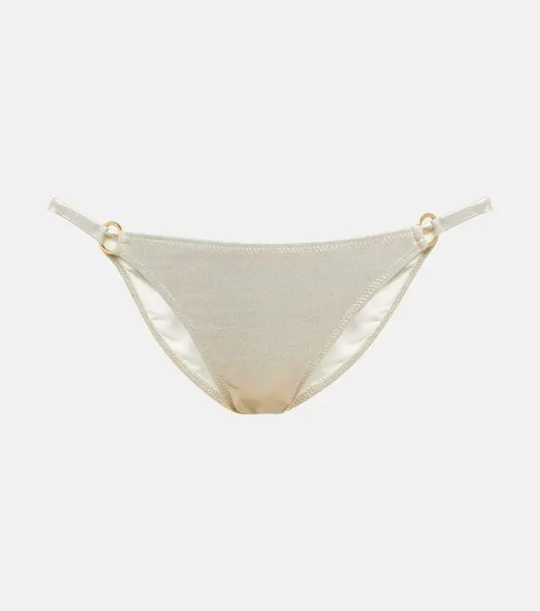 Melissa Odabash St. Barths Bikini Bottom - Gold