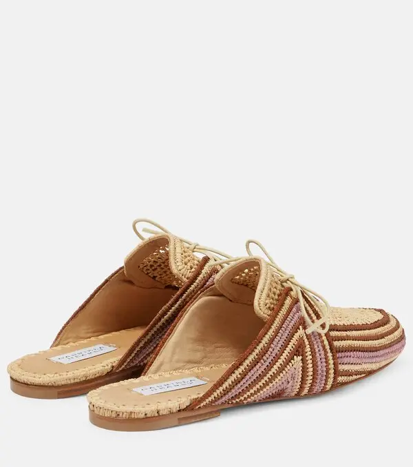 Gabriela Hearst Harriet Raffia Mules