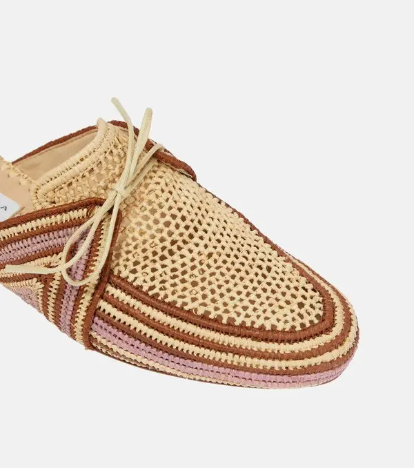 Gabriela Hearst Harriet Raffia Mules