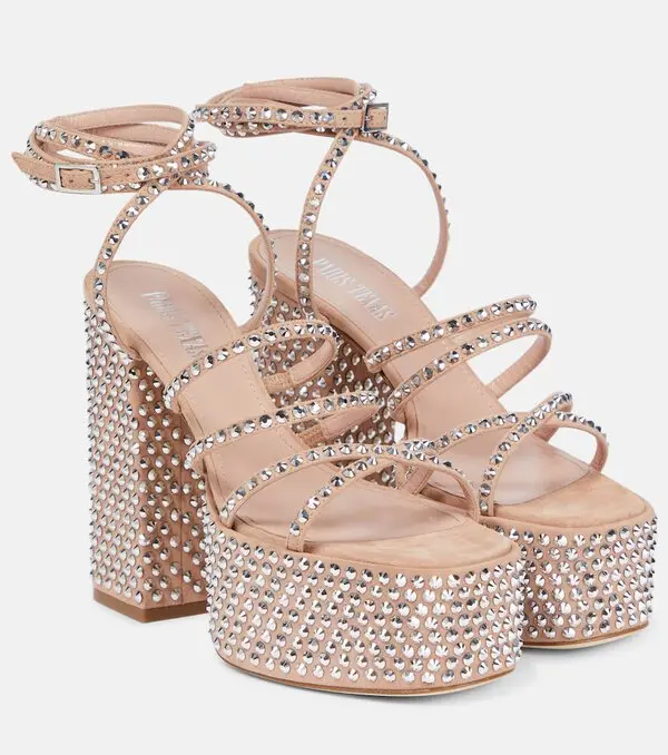 Paris Texas Holly Evita Platform Sandals - Multicoloured