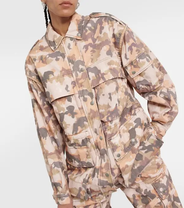 Isabel Marant Elize Printed Cotton Jacket