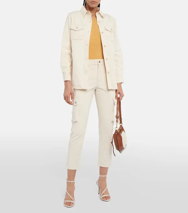 Isabel Marant Evalia Tapered Cargo Pants