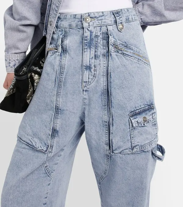Isabel Marant Étoile Paciane Wide-leg Jeans