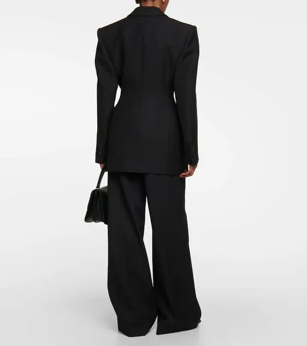 Wardrobe.NYC Wool Blazer - Black