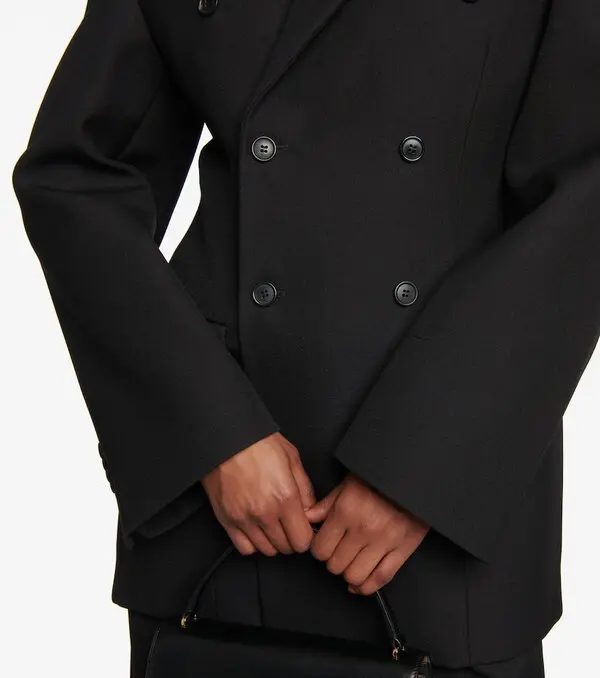 Wardrobe.NYC Wool Blazer - Black