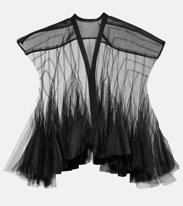 Rick Owens Tulle Jacket
