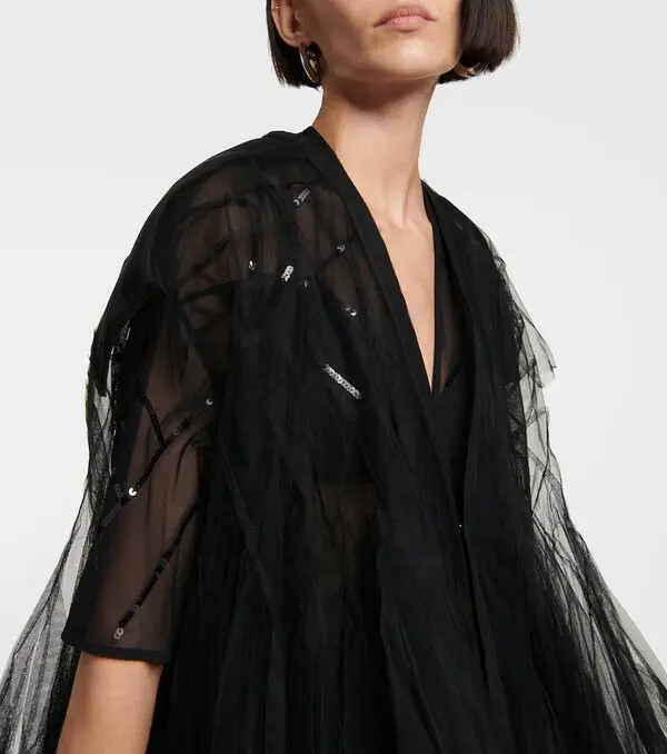 Rick Owens Tulle Jacket