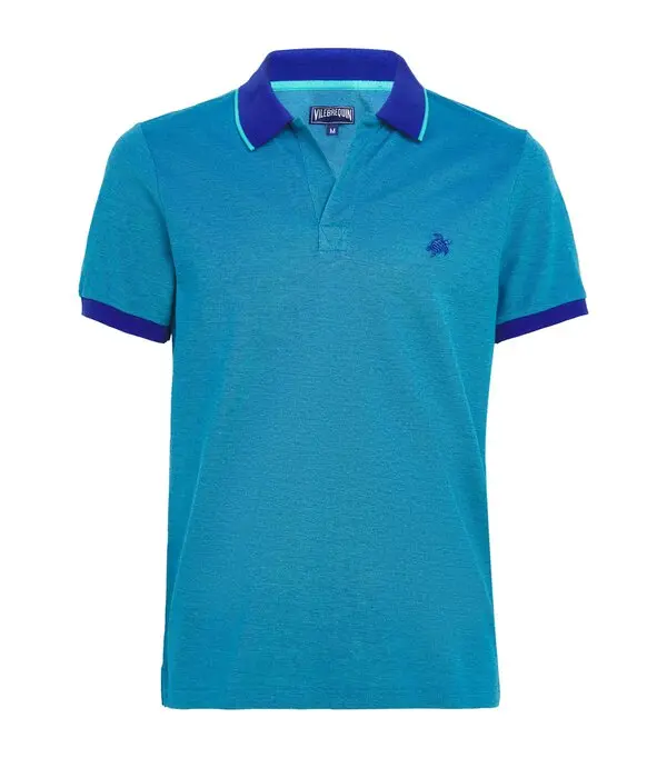 Vilebrequin Cotton Palatin Polo Shirt - Blue