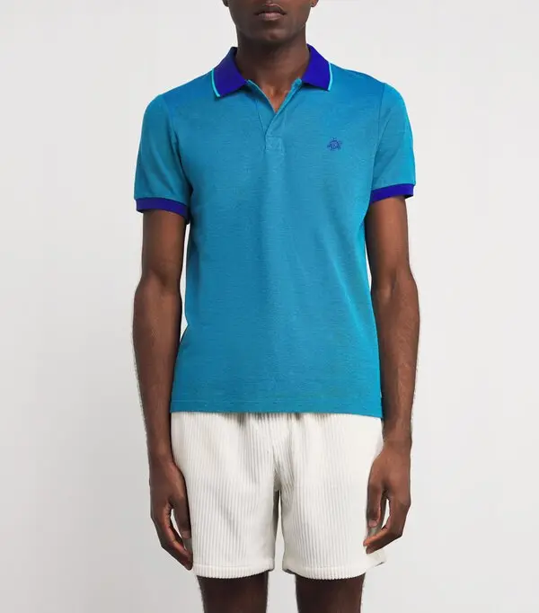 Vilebrequin Cotton Palatin Polo Shirt - Blue
