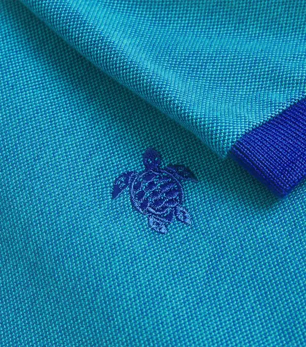 Vilebrequin Cotton Palatin Polo Shirt - Blue