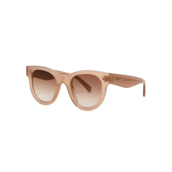 Celine Baby Audrey Rose Round-frame Sunglasses