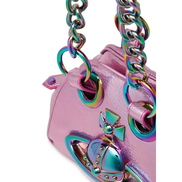 Vivienne Westwood Archive Iridescent Vegan Leather Shoulder Bag