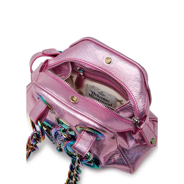 Vivienne Westwood Archive Iridescent Vegan Leather Shoulder Bag