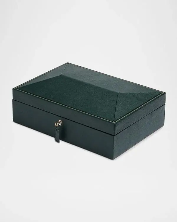 Wolf British Racing 10-piece Watch Box - Green