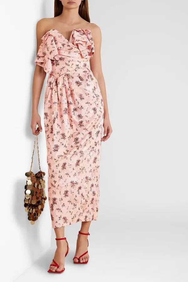 preen by thornton bregazzi pink dress LOOKBOOK: Preen by Thornton Bregazzi Pre-Fall 2021 Collection