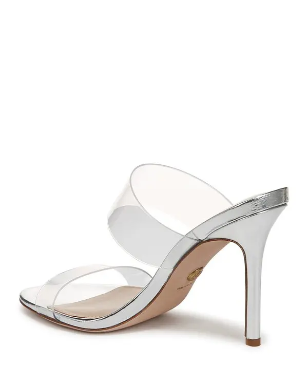 Veronica Beard Asha High Heel Sandals - Silver