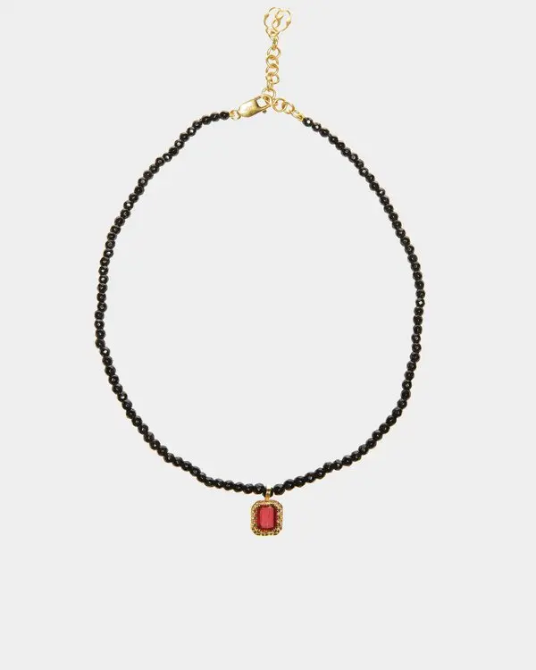 Bally Beaded Chain Necklace