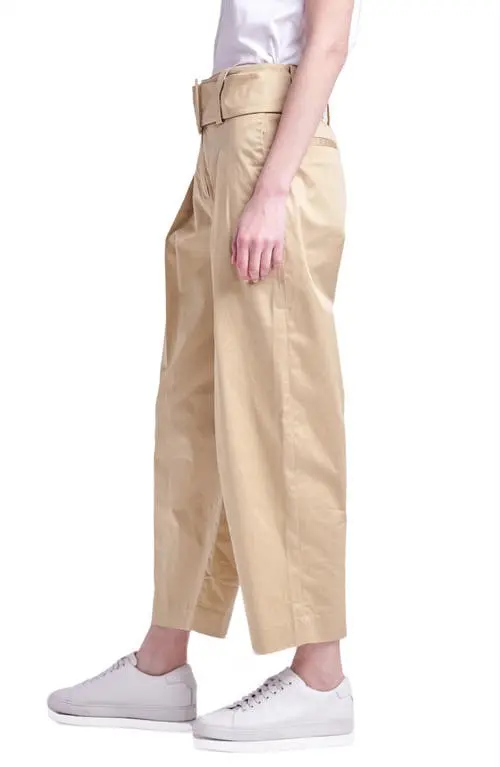 English Factory Belted Pleated Pants - Tan