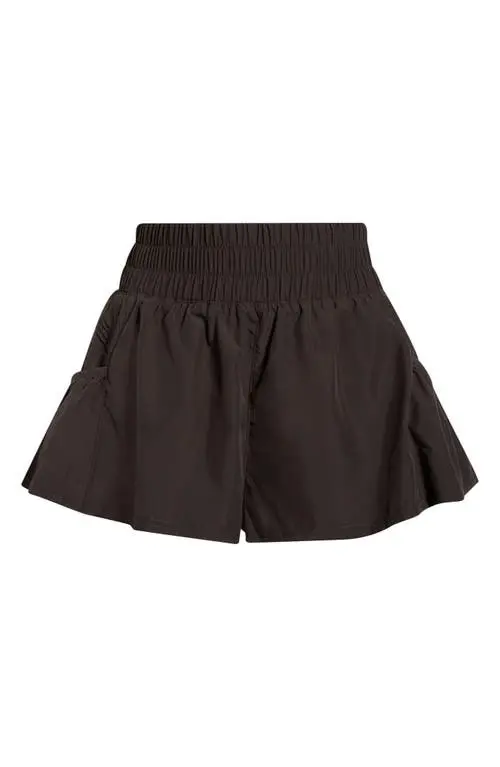 Free People Get Your Flirt On Shorts - Chocolate
