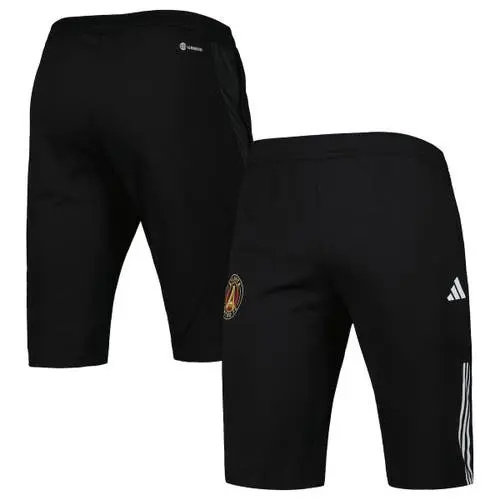 Adidas Atlanta United Fc 2023 Training Aeroready Knee-length Shorts - Black