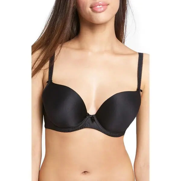 Freya Deco Aa4234 Underwire Plunge Bra - Black