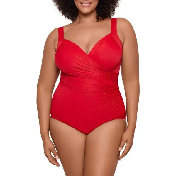Miraclesuit Sanibel Underwire One-piece Swimsuit - Cay