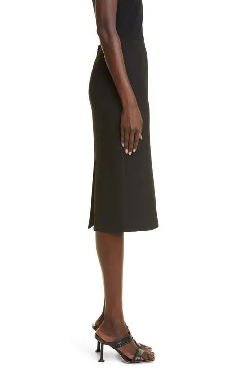 St. John Stretch Crepe Skirt