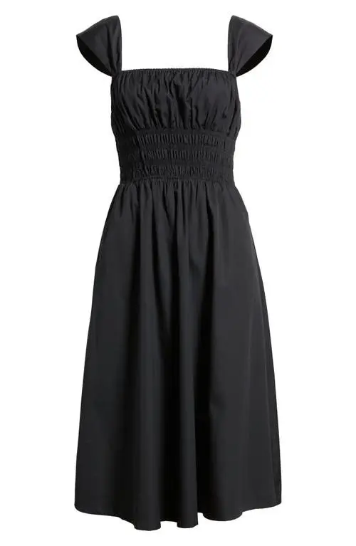 Chelsea28 Smocked Waist Midi Dress
